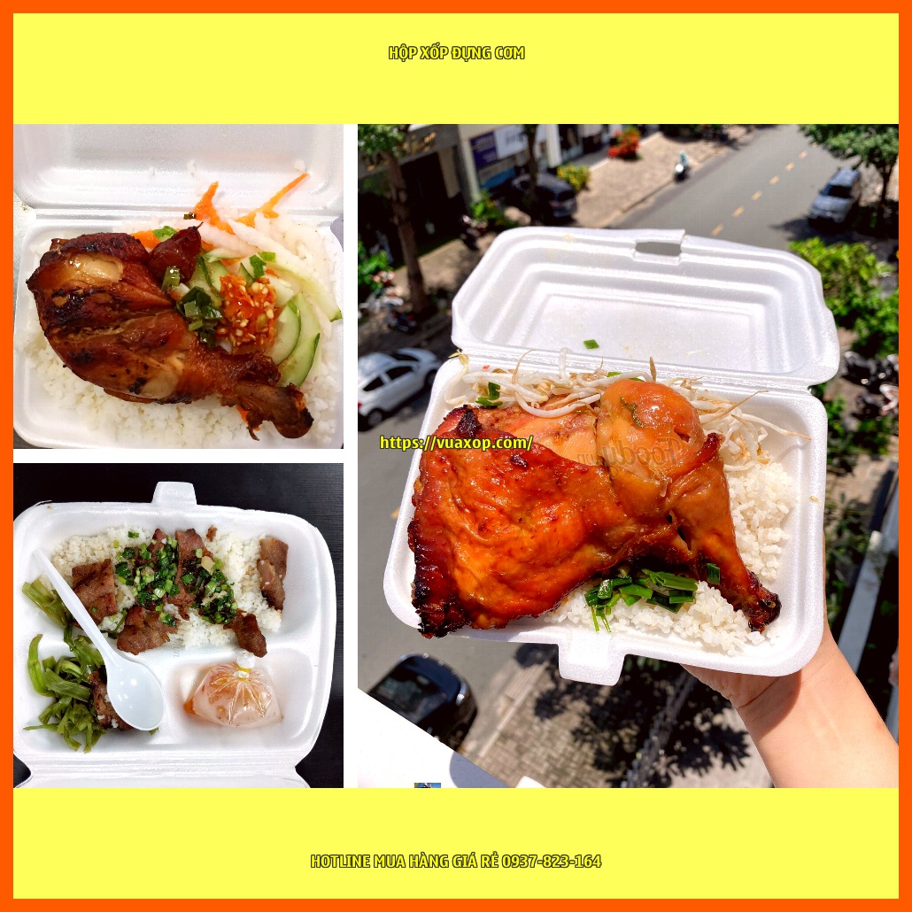 Hộp xốp đựng cơm